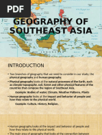 Geography of Southeast Asia Chapter 1 | PDF | Geography | Cambodia