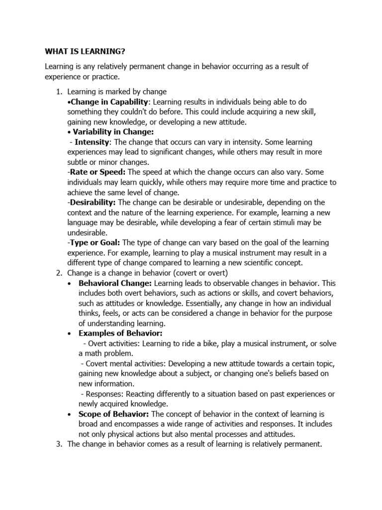 Theories of Learning MODULE | PDF | Classical Conditioning | Memory