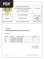 Traffic Light Controller Using Fsm Pdf Automata Theory Theory Of