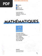 Correction de Mathématiques CIAM Terminales SM | PDF
