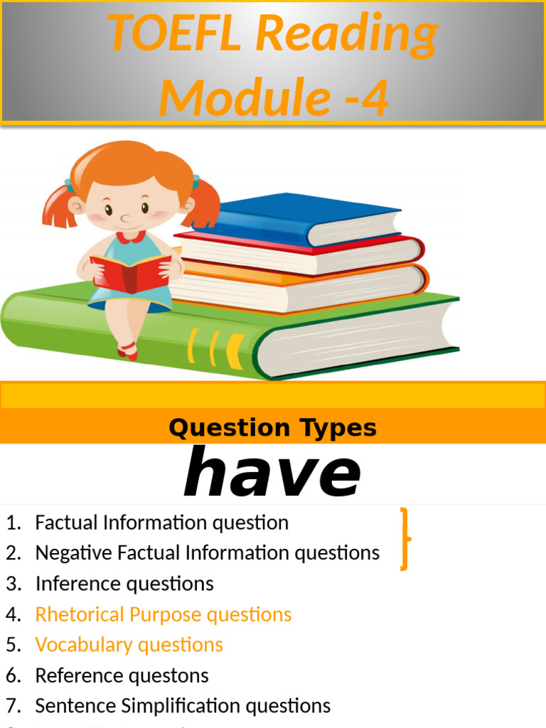 TOEFL Reading: Question Types | PDF | Earth | Phobia