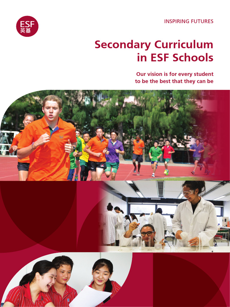 ESF Secondary Curriculum Overview | PDF | Learning