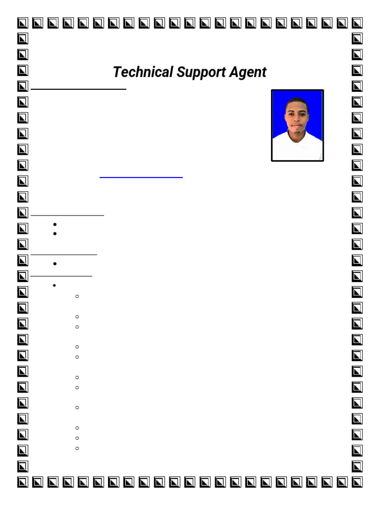 CV - Jahaziel Tarph - Technical Support Agent | PDF