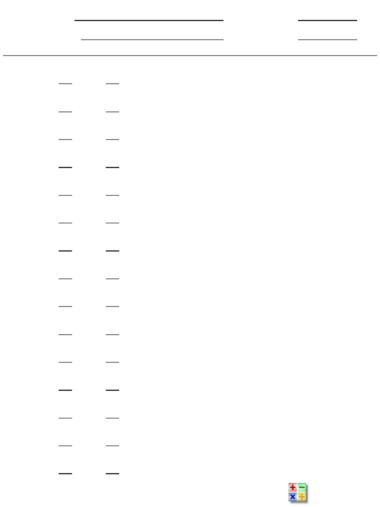 Adding Fractional Inches Worksheets | PDF