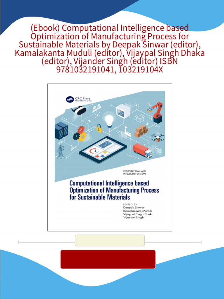 Download Complete (Ebook) Computational Intelligence based Optimization ... Download Complete (Ebook) Computational Intelligence based Optimization ...