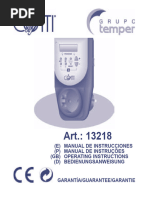 Digital Timer User Manual - Manual Temporizador Digital | PDF ...