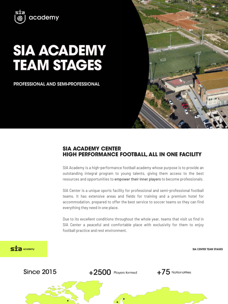 SIA Academy Stages | PDF | Meal