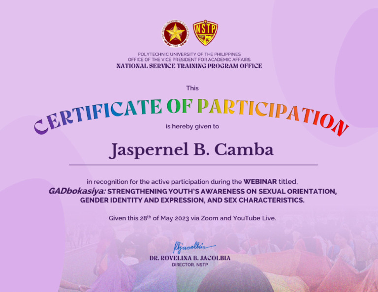 Jaspernel B. Camba | PDF