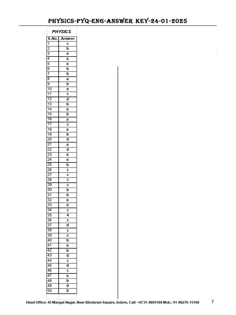 02 # 2D, NLM and Friction Answer Key | PDF