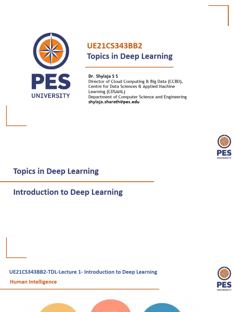 Unit1_TDL_compressed (1) | PDF | Deep Learning | Artificial Neural Network