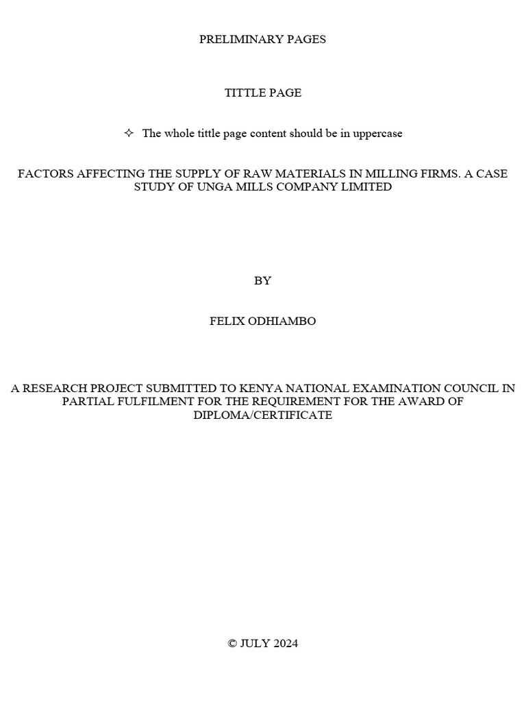 Research Project Guide | PDF