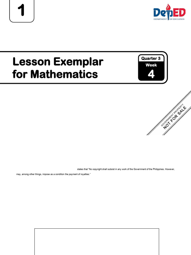 LE Math-1 Q3 Week-4 v.3 Revised-Final-Sign-Off | PDF | Subtraction | Arithmetic