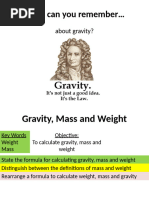 Physics: Convert Specific Gravity to Weight | PDF | Weight | Density