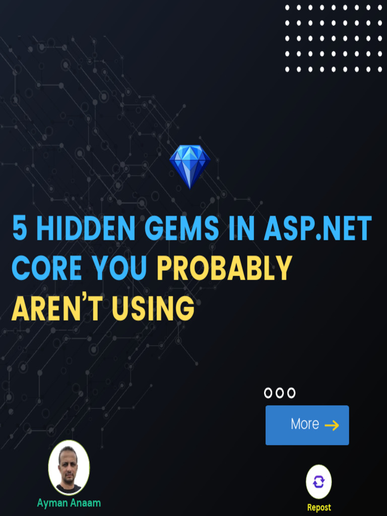 Hidden Gems in ASP.NET Core 5 | PDF | Application Software | Computing