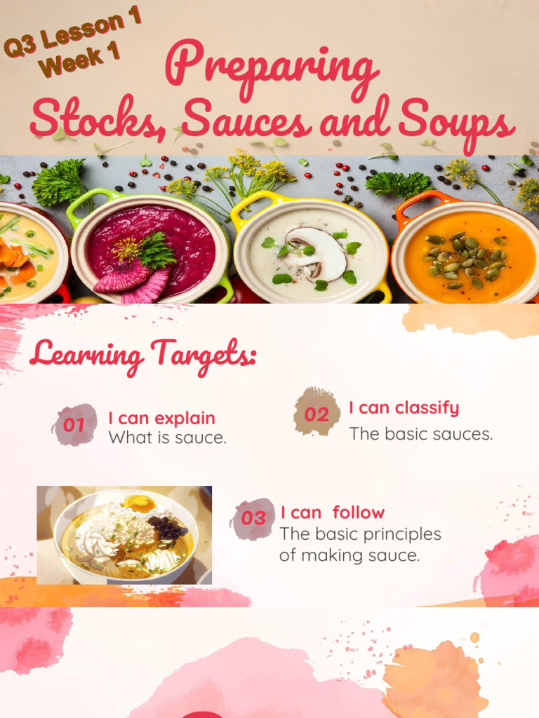 Understanding Basic Sauces and Their Uses | PDF