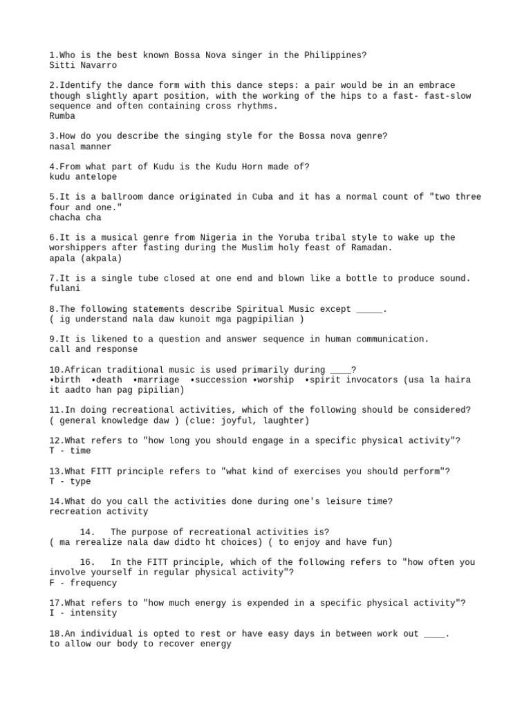 mapeh | PDF | Composition (Visual Arts)