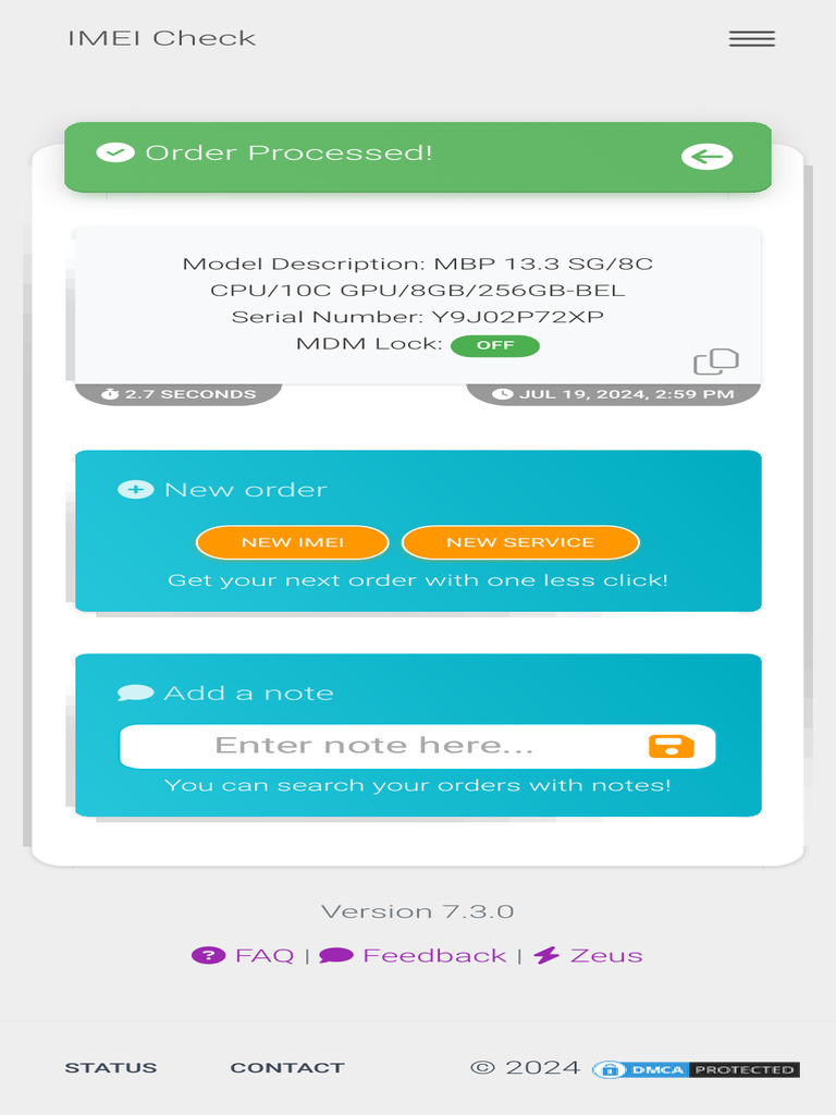 IFreeiCloud IMEI Check 10 | PDF