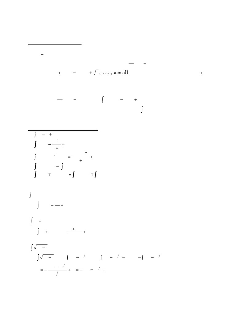 Ch 6 Integration | PDF | Integral | Mathematical Analysis