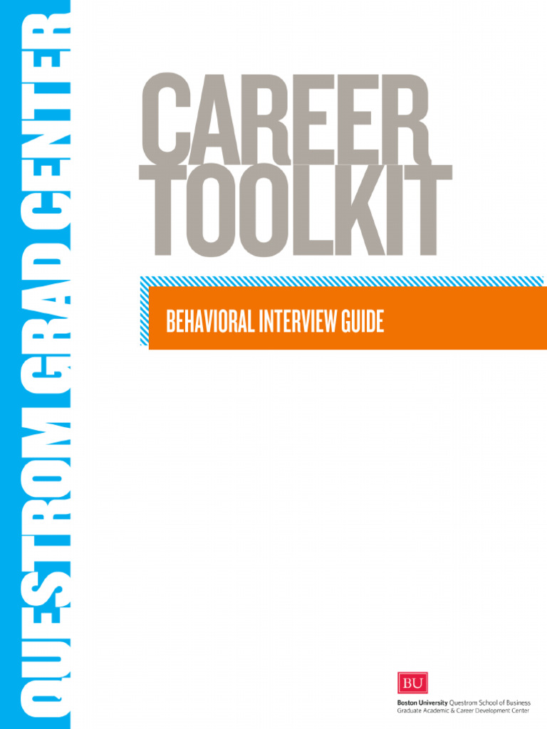 MBA - Behavioral Interview Guide Final | PDF