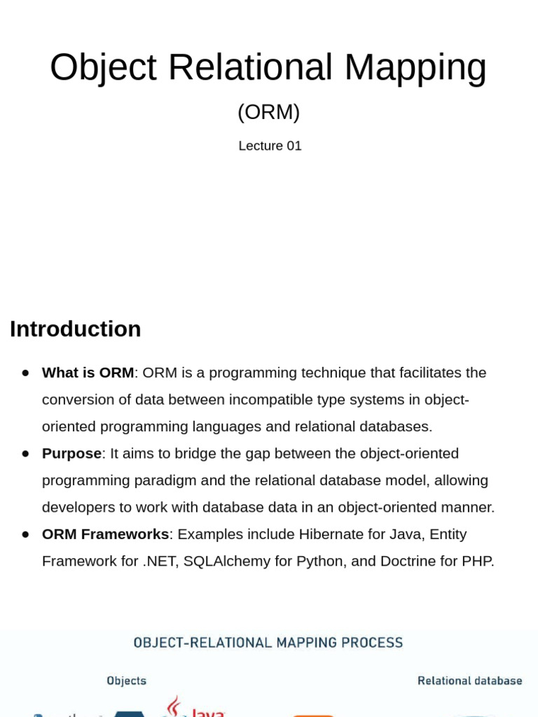 Orm 3 | PDF | Databases | Class (Computer Programming)