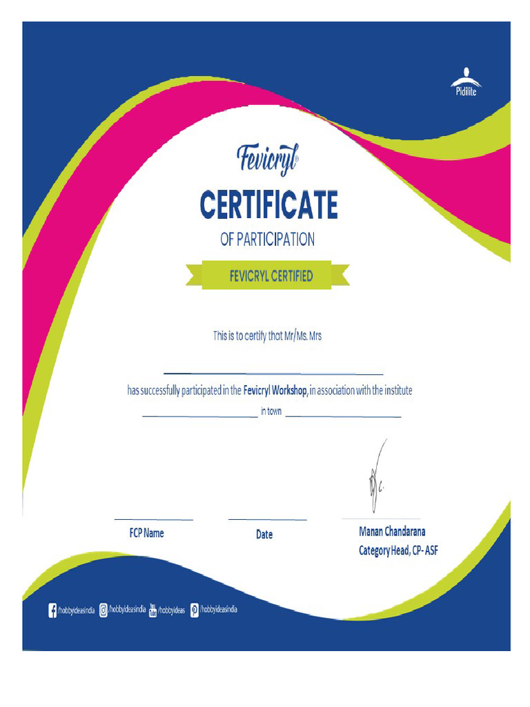 Certificate pot art | PDF