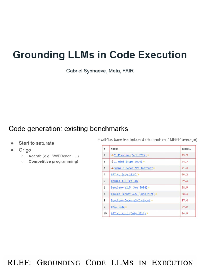 (NeurIPS HackerCup 2024) Grounding LLMs in Code Execution | PDF | Computational Science ...