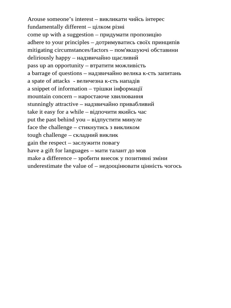 Collocations Advanced | PDF