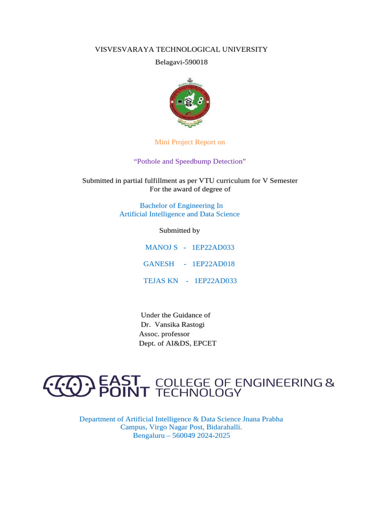 Manoj report | PDF | Machine Learning | Artificial Intelligence
