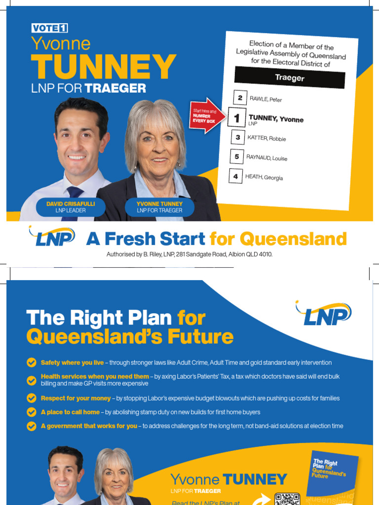 LNP's Vision for Queensland's Future | PDF | Australia | Politics Of ...