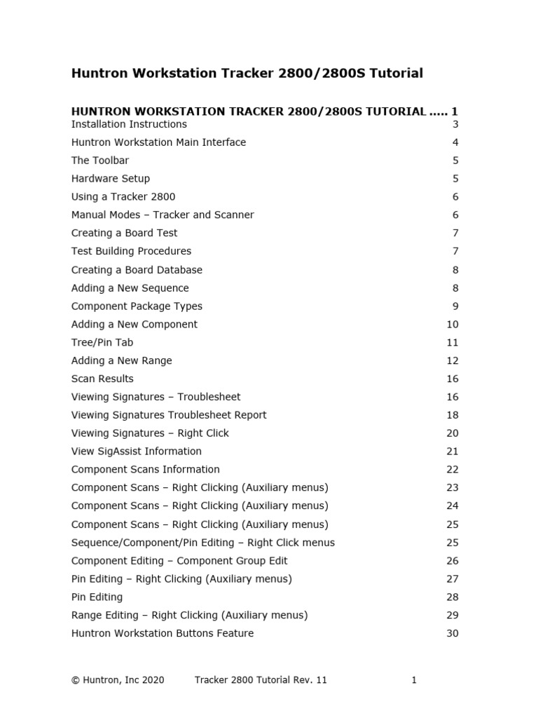 Workstation Tutorial Tracker 2800 | PDF | Resistor | Button (Computing)
