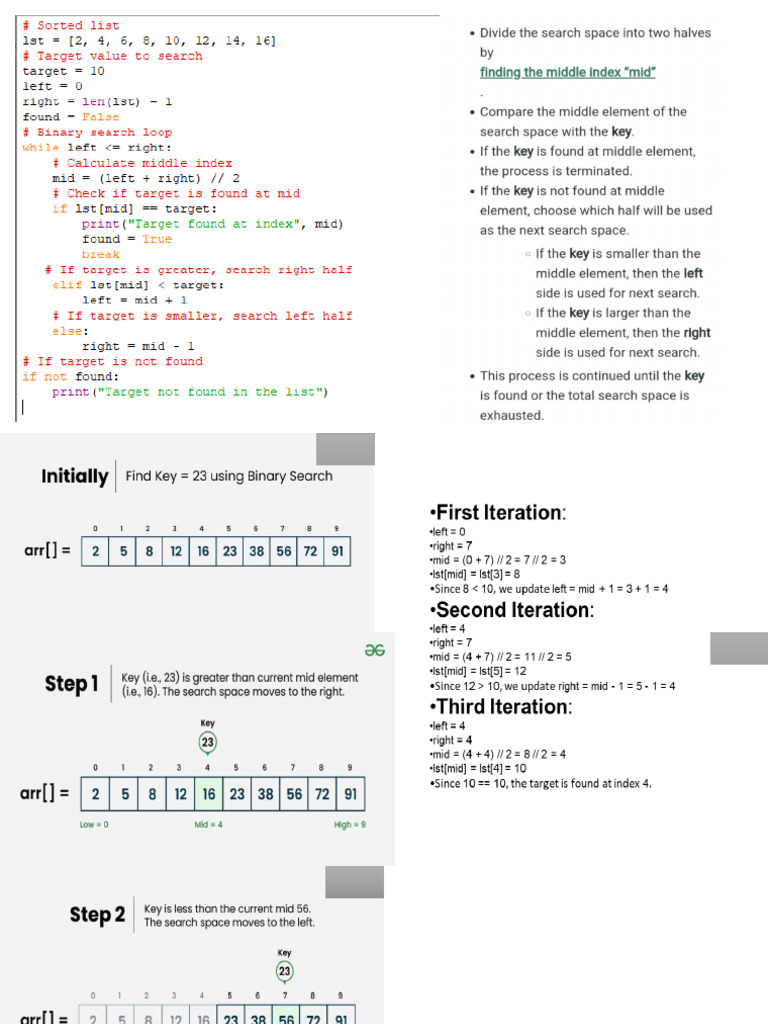 Binary Sear | PDF