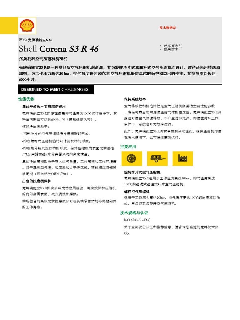 TDS-Corena S3 R 46 | PDF