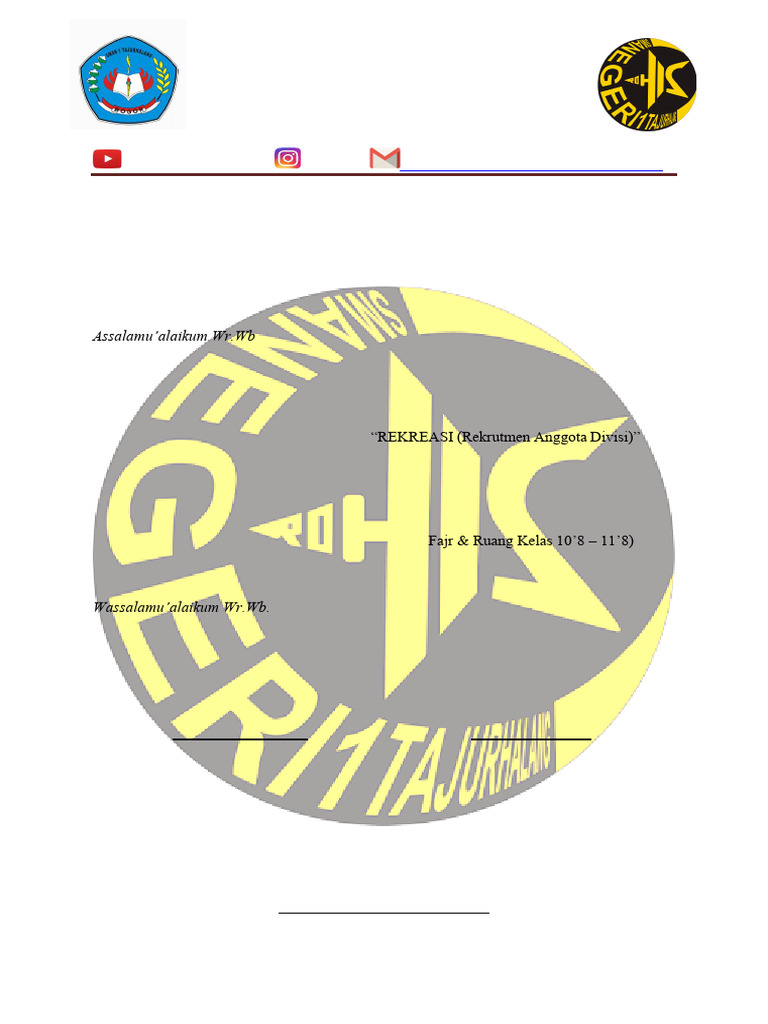 002 - Undangan Pemateri REKREASI | PDF
