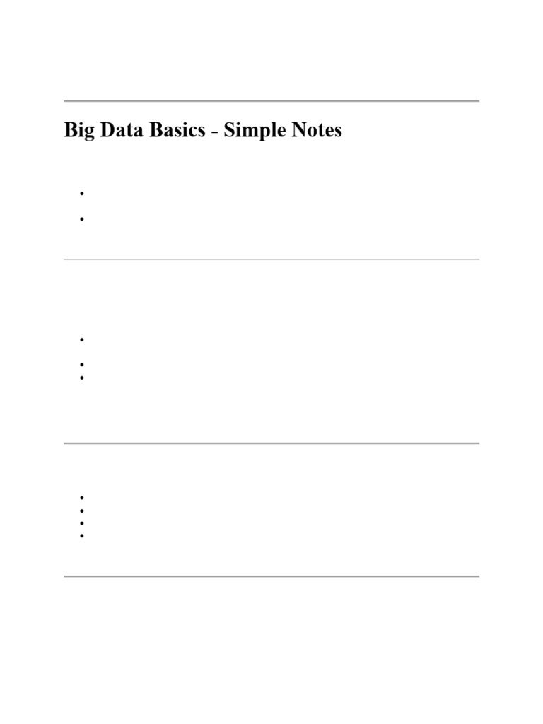 Big Data Basics: Key Concepts & Tools | PDF | Big Data | Apache Hadoop