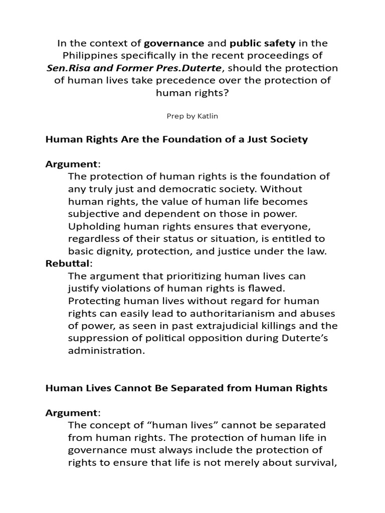 DEBATE (Updated) | PDF | Human Rights | Public Law DEBATE (Updated) | PDF | Human Rights | Public Law