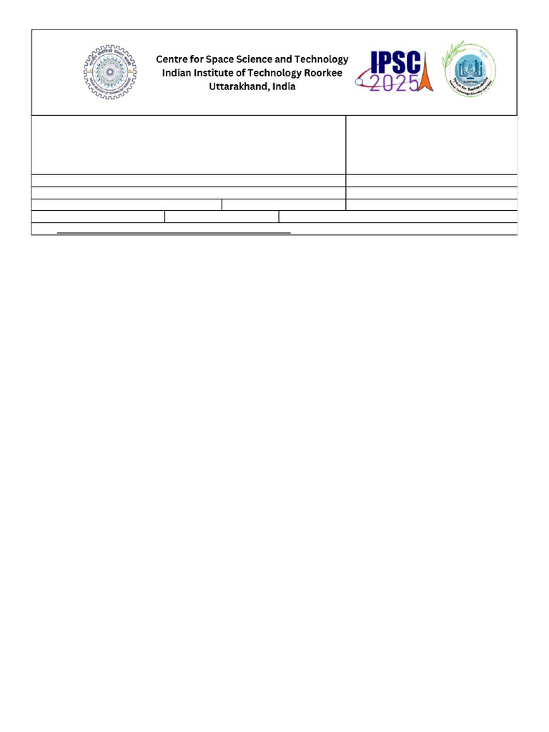 IITR Conference Receipt | PDF