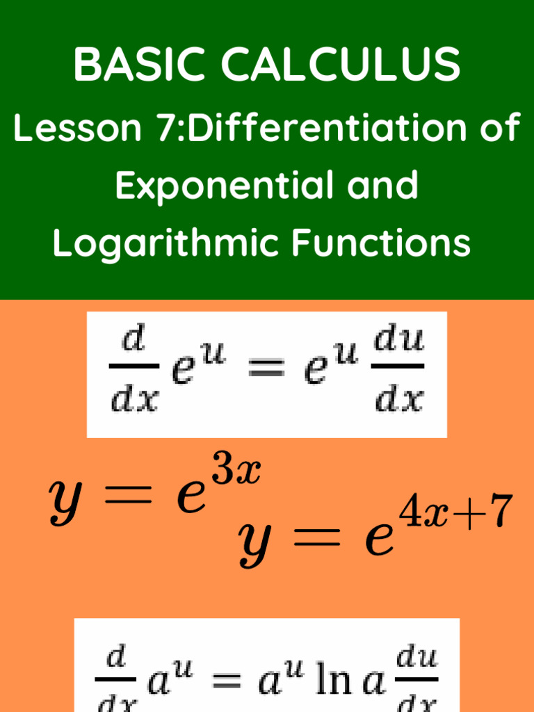 Q3 Basic Calculus Lesson 7 | PDF