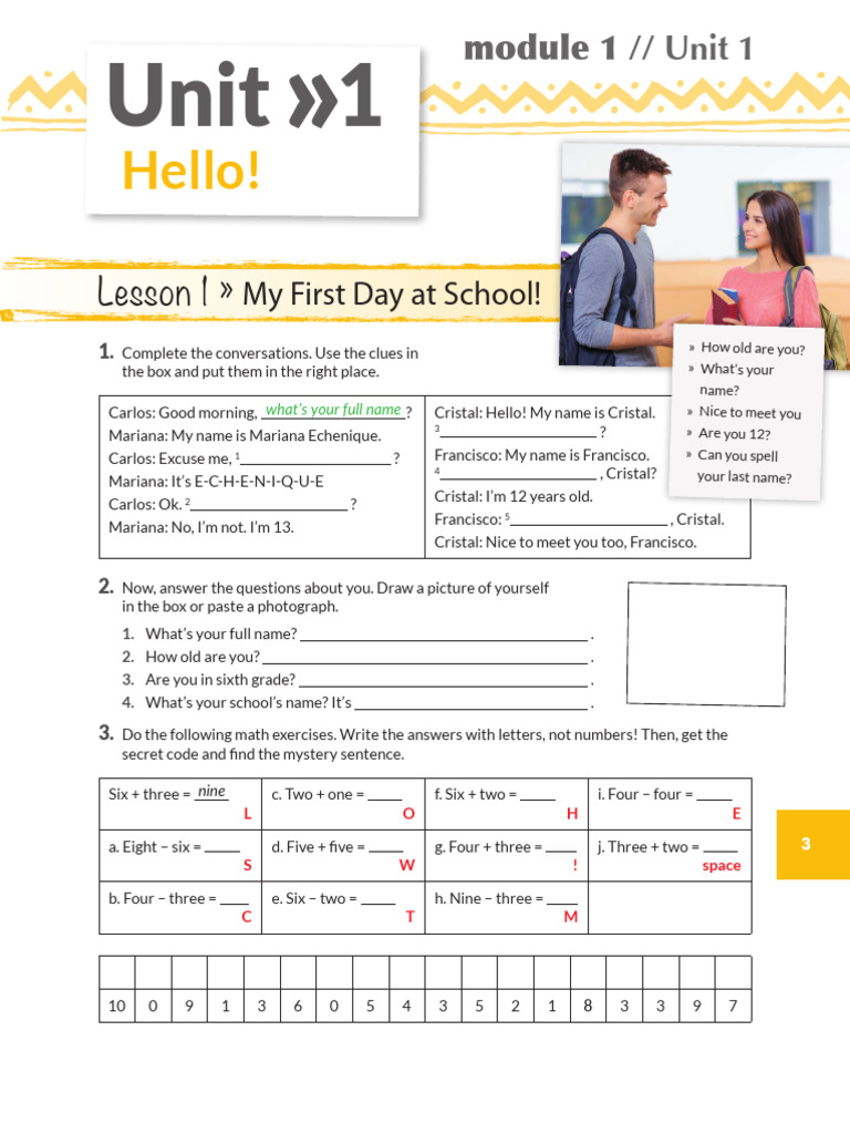 6th2. Personal Pronouns and To-Be Verb | PDF | Linguistics | Syntax