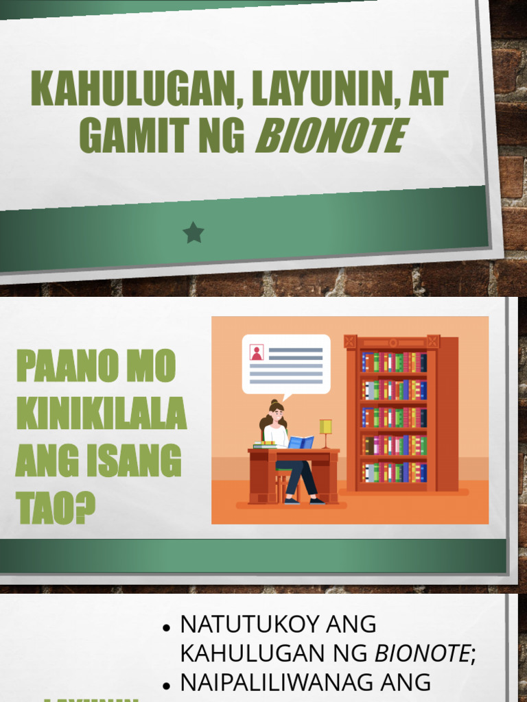 6 - Bionote | PDF