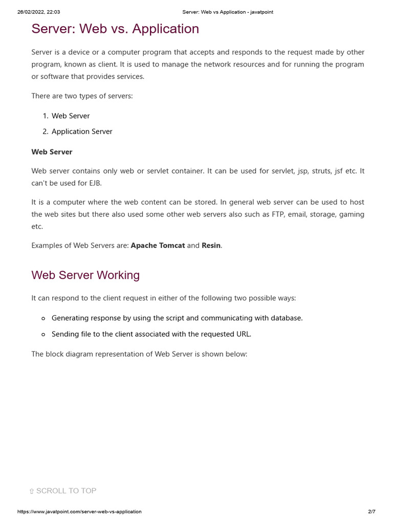WebAppReq | PDF | Networking | Web Server