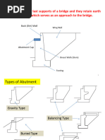 Upstand Wall Designfor Abutment | PDF | Structural Load | Bending