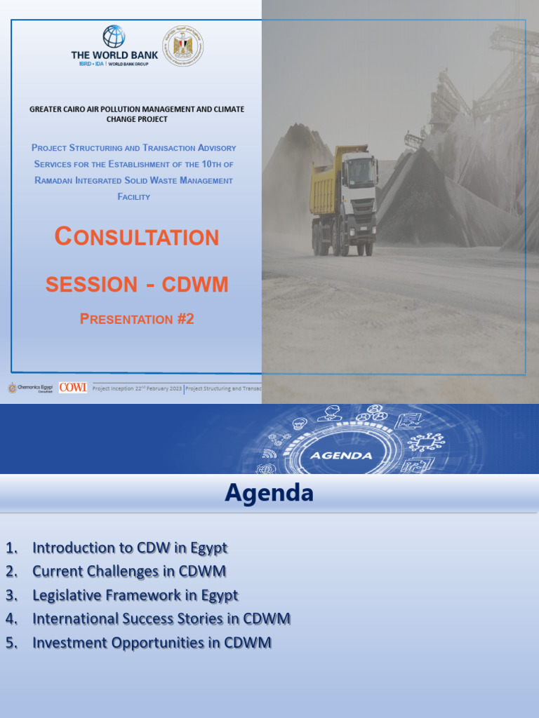 Public Consultation Session - CDW - Part 1 | PDF | Recycling | Waste ...