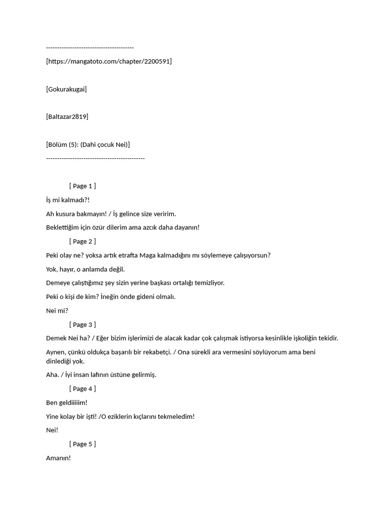 Gokurakugai Episode 5 | PDF