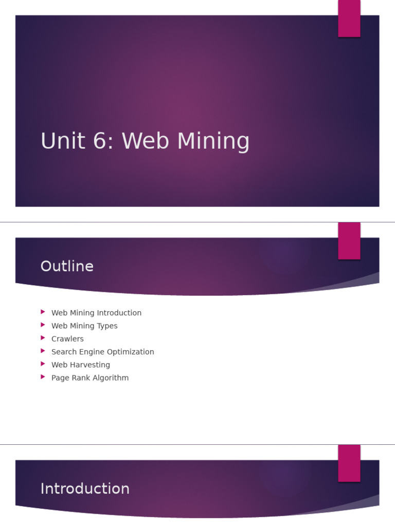 Web Mining | PDF | World Wide Web | Internet & Web
