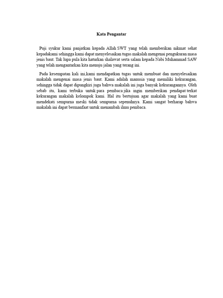 Jenis Material dan Massa Jenis Baut | PDF