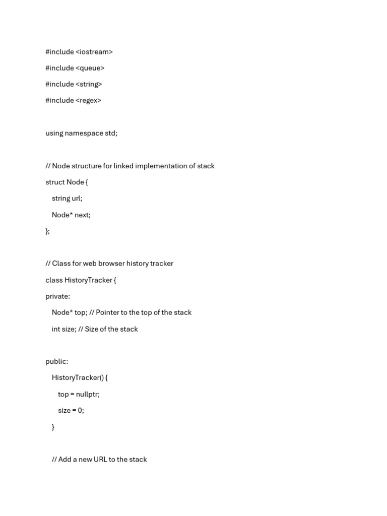 BrowserHistory.txt.cpp | PDF | Computer Programming | Software Engineering BrowserHistory.txt.cpp | PDF | Computer Programming | Software Engineering