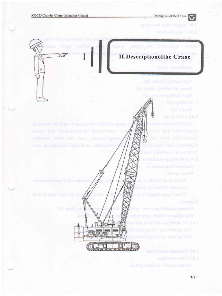 LOAD-CHART-XCMG-XGC55 | PDF | Crane (Machine) | Vehicles