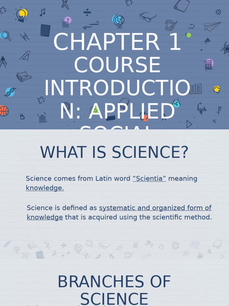 Chapter 1 | PDF | Social Sciences | Science