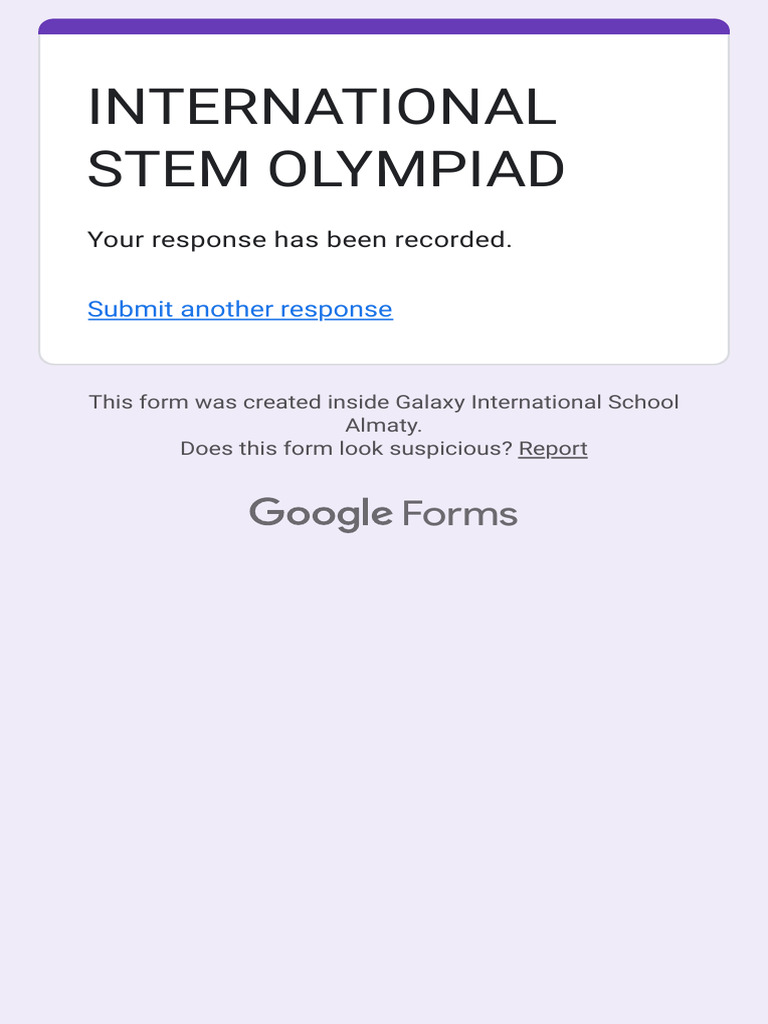 International Stem Olympiad | PDF