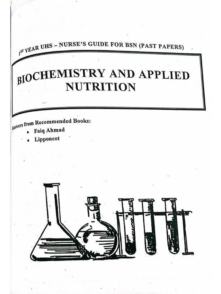 Biochemistry Past Papers | PDF